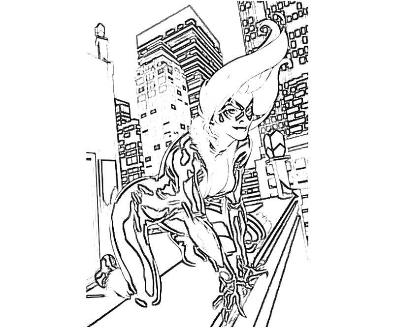 Spiderman Vs Electro Coloring Pages