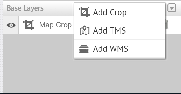 Map Crop, TMS, and WMS!