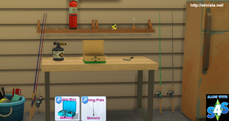 Simista A little sims 4 blog : Fishing Deco (request)