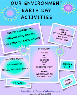 Teacher Park: Our Environment Earth Day Activities FREE