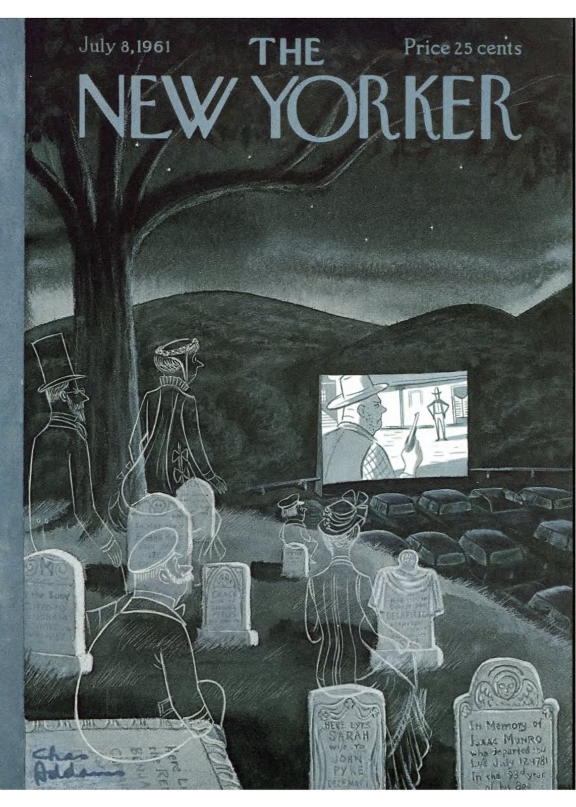 Farmer In The City: Charles Adams New Yorker cover of the day