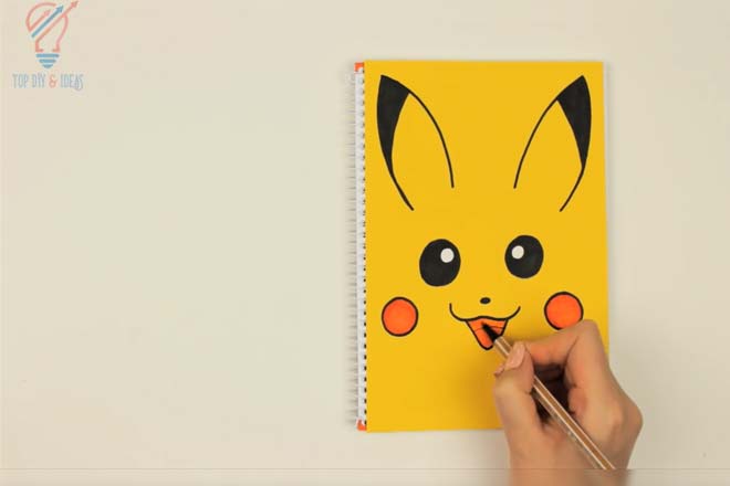 Learn how To Make Pikachu Notebook DIY Cover - mytopdiy’s blog
