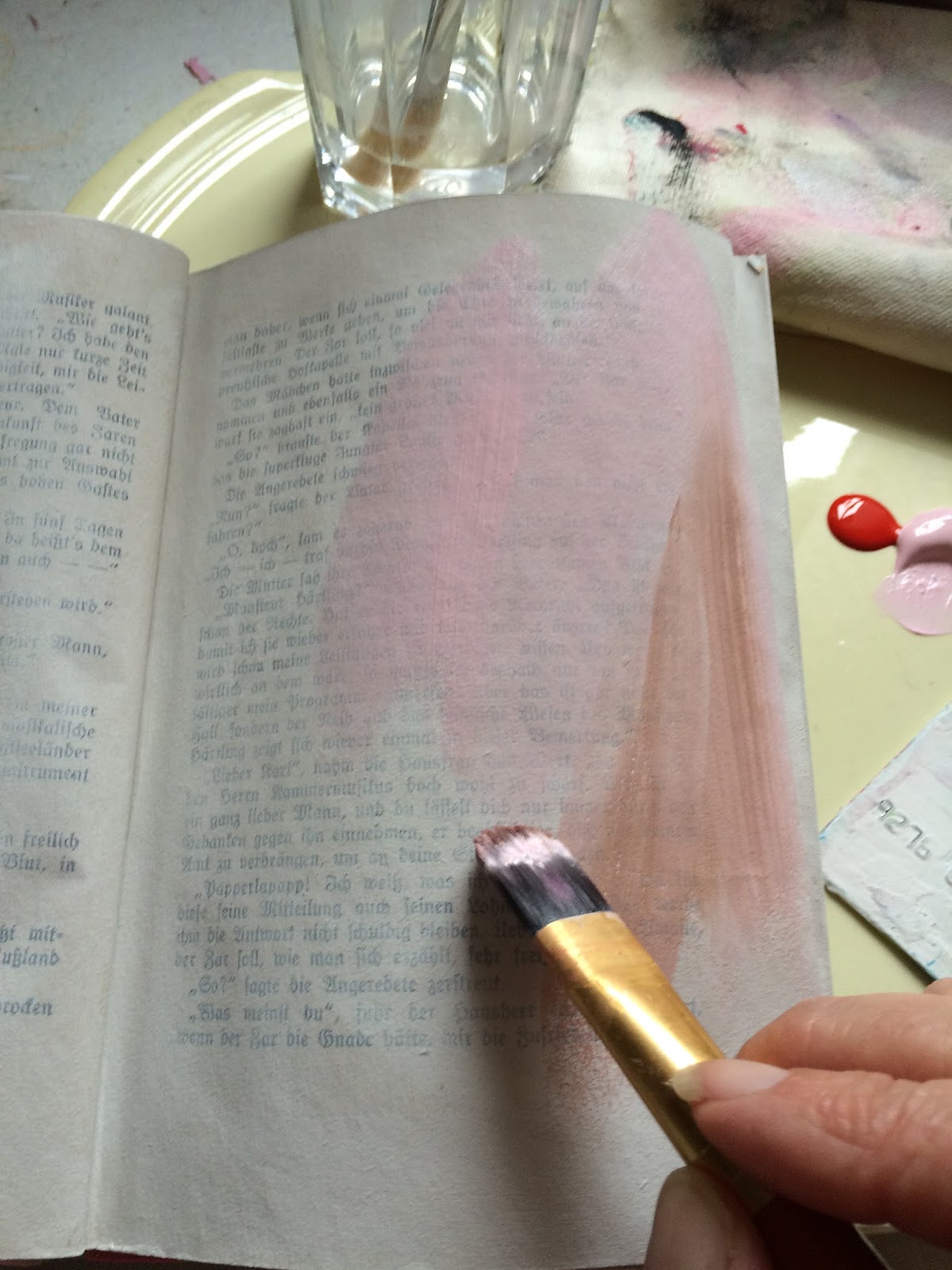 KreativTreff - art journaling auf deutsch: art journal selbstgemacht ...