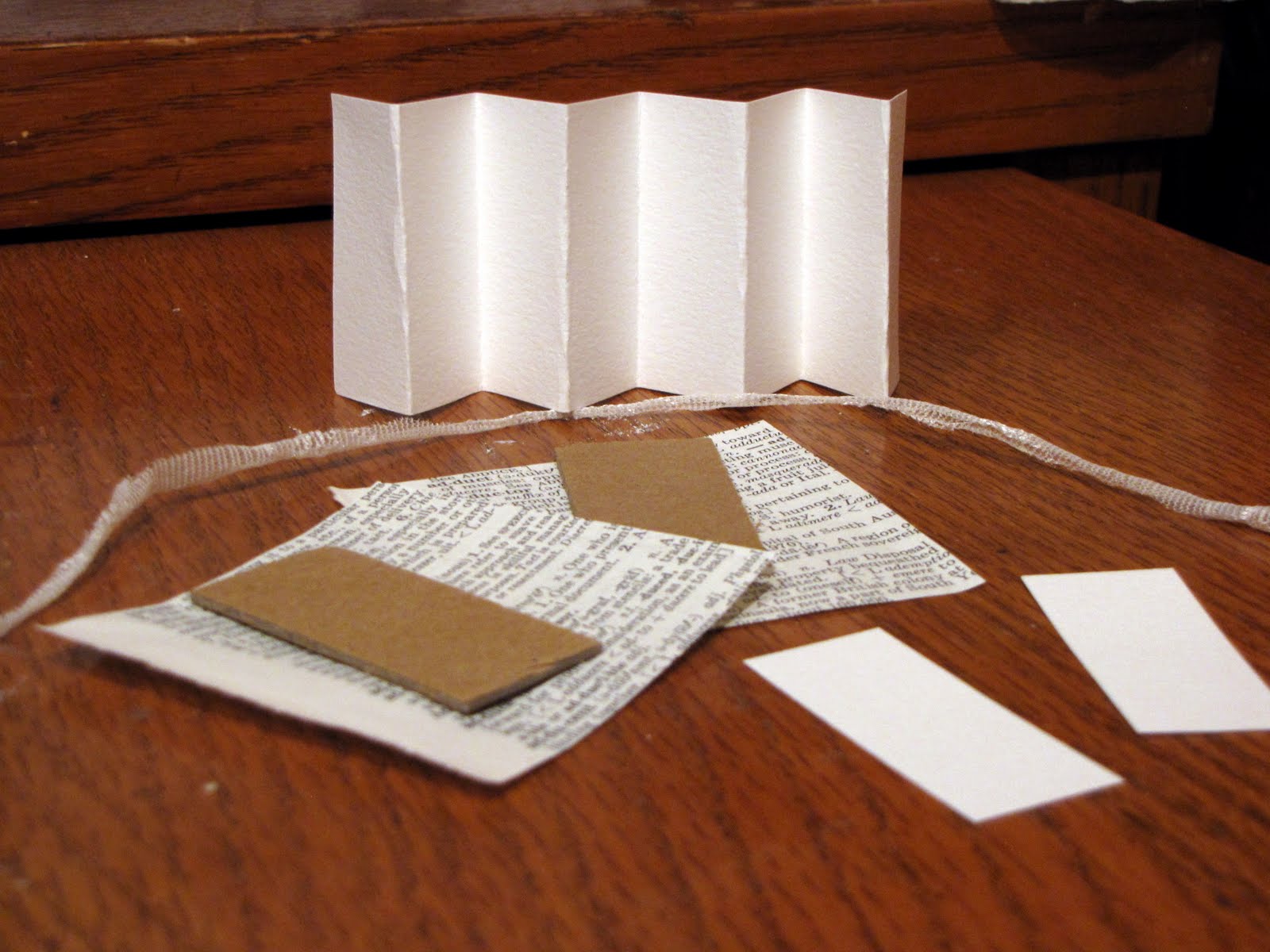 Letting in the Light: Accordian Book