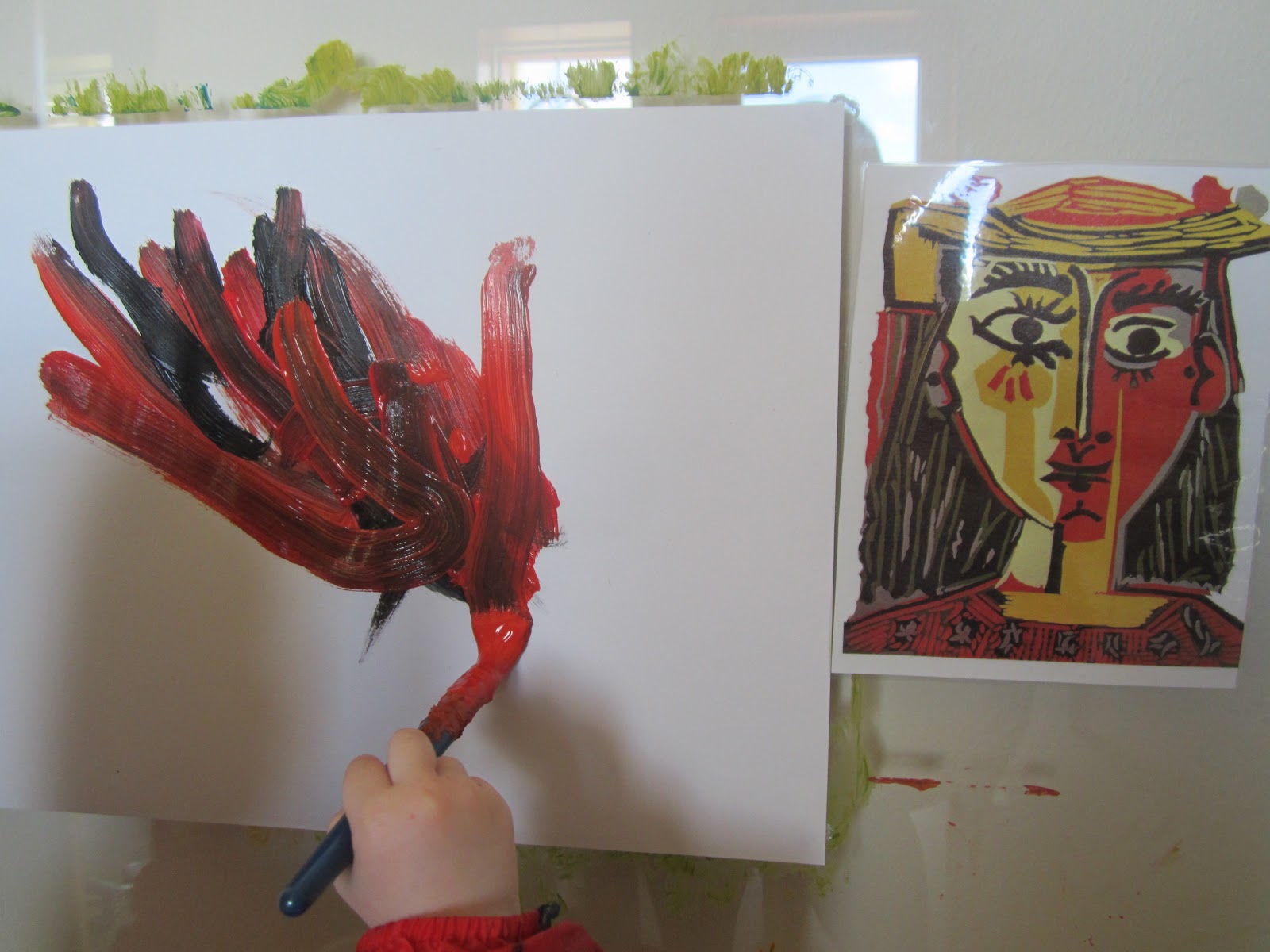 Kreativa barn: Mer konst som inspiration till kreativt skapande