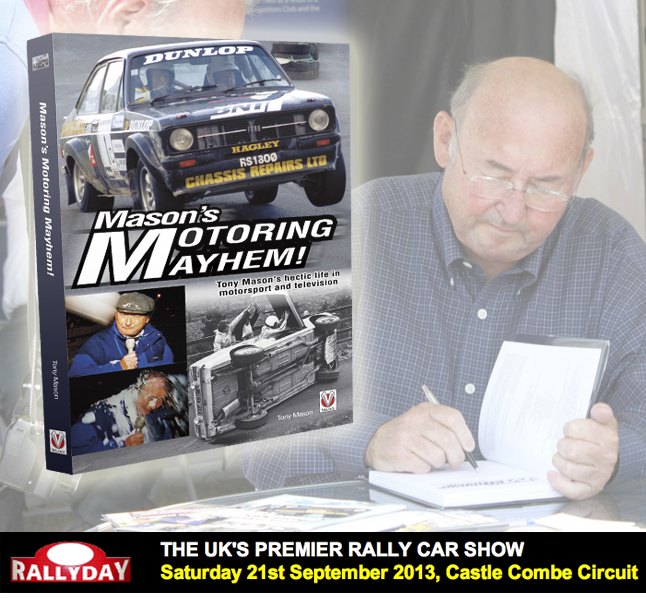 Veloce Publishing - Automotive stuff: TONY MASON BOOK SIGNING AT RALLYDAY