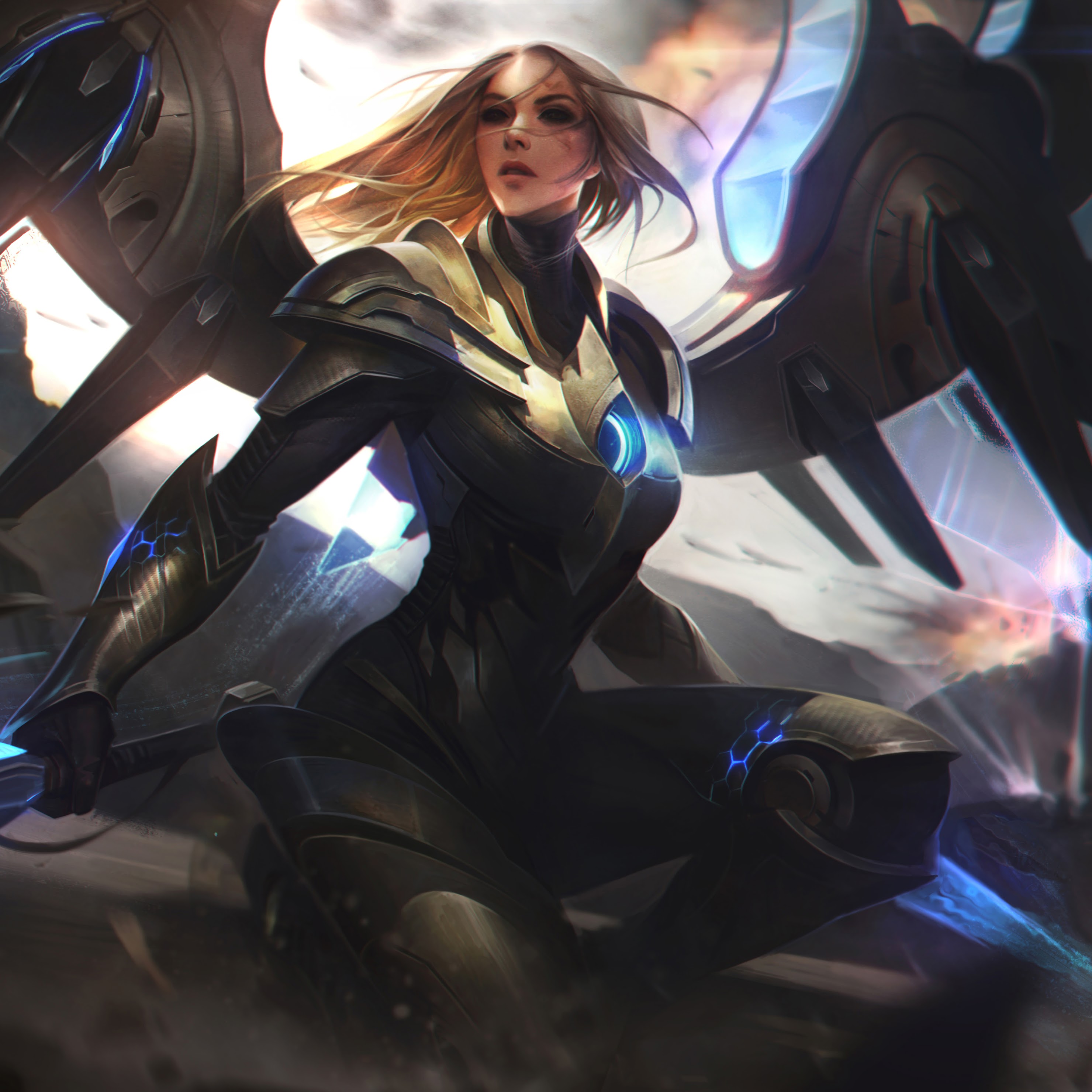 Aether Wing Kayle, Splash Art, New Update, LoL, 8K, #16 Wallpaper PC ...