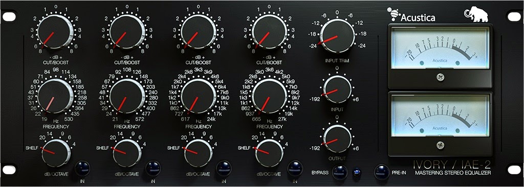 Maselec EQ plug-in version by Acustica-Audio