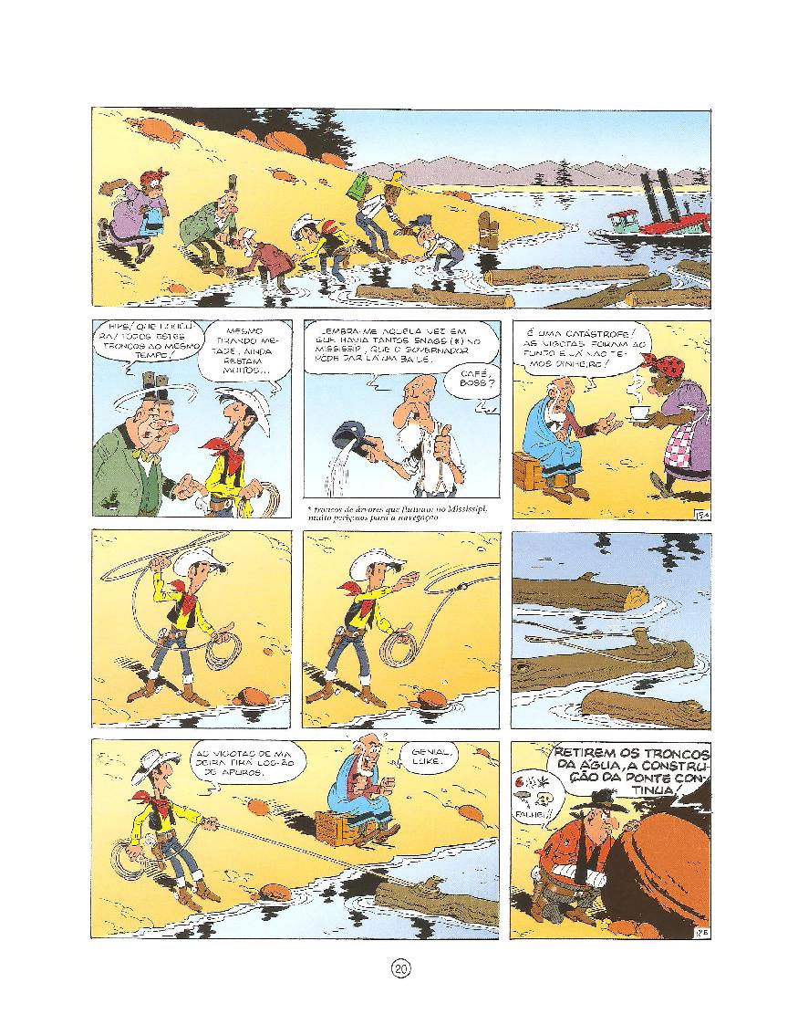 Lucky Luke - PT0063 - A Ponte Sobre o Mississipi (1994)_LEITURA DE ...