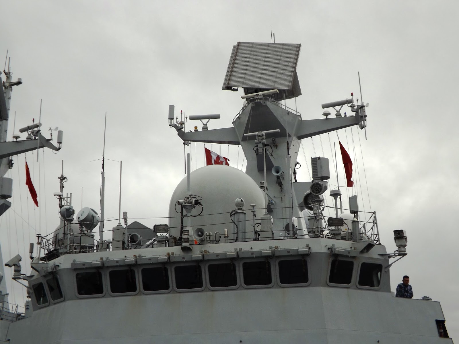 CANADIAN DEFENCE MATTERS: CHINESE WARSHIPS VISIT VICTORIA