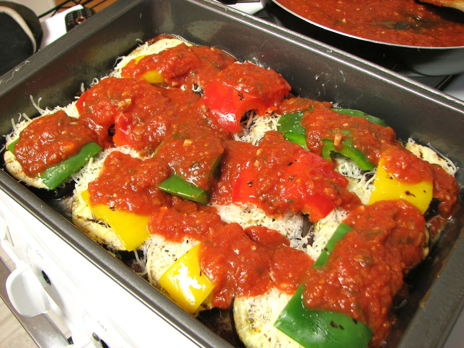 Delectably Mine: Vegetable Parmesan