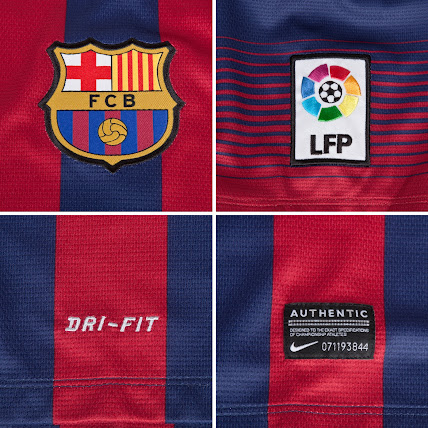 FC Barcelona 13/14 Home + Away Kits Released + Third Kit Info - Footy ...