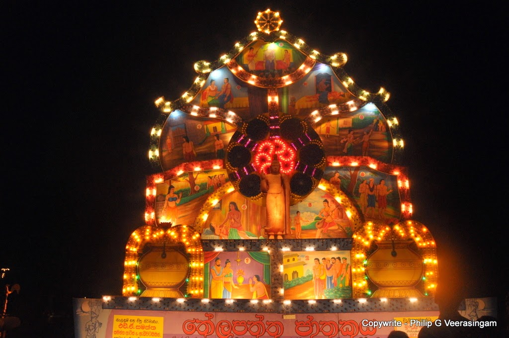 Images of Sri Lanka on blogspot.com: Stages of lighting in a Wesak ...