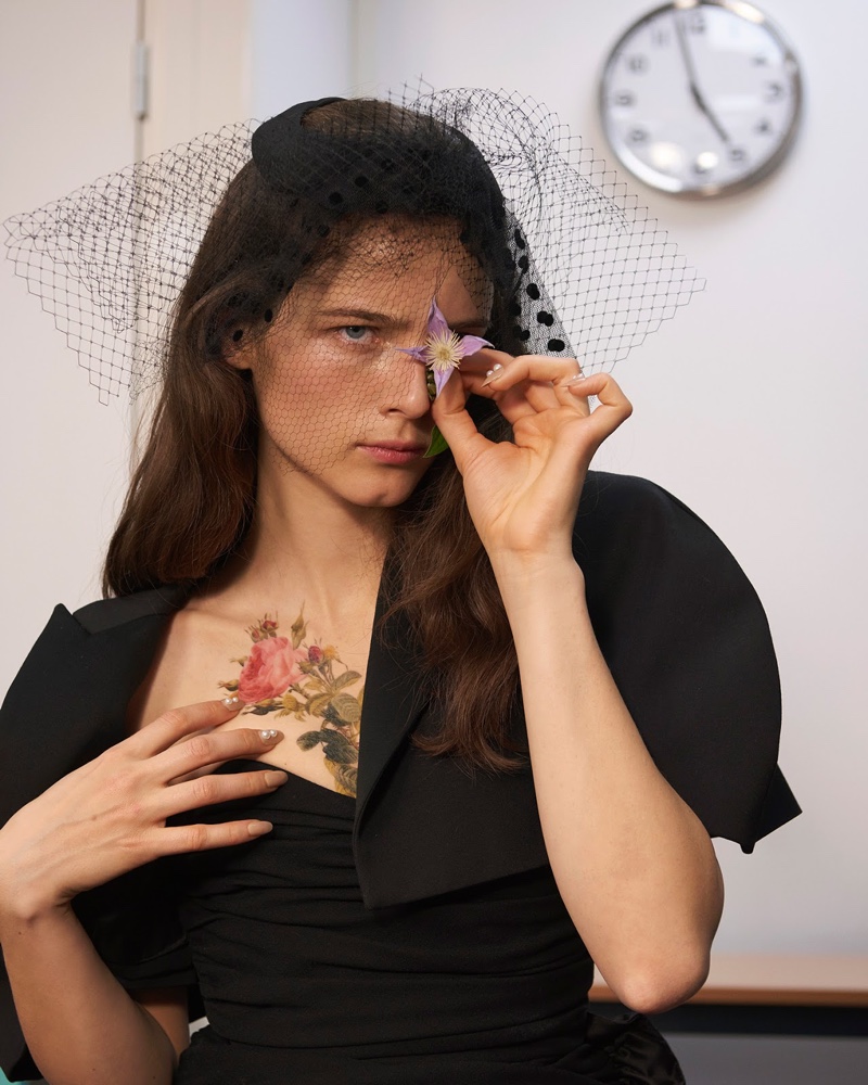 Anna De Rijk Models Romantic Fashions For Vogue Taiwan - Cnc MAGZ