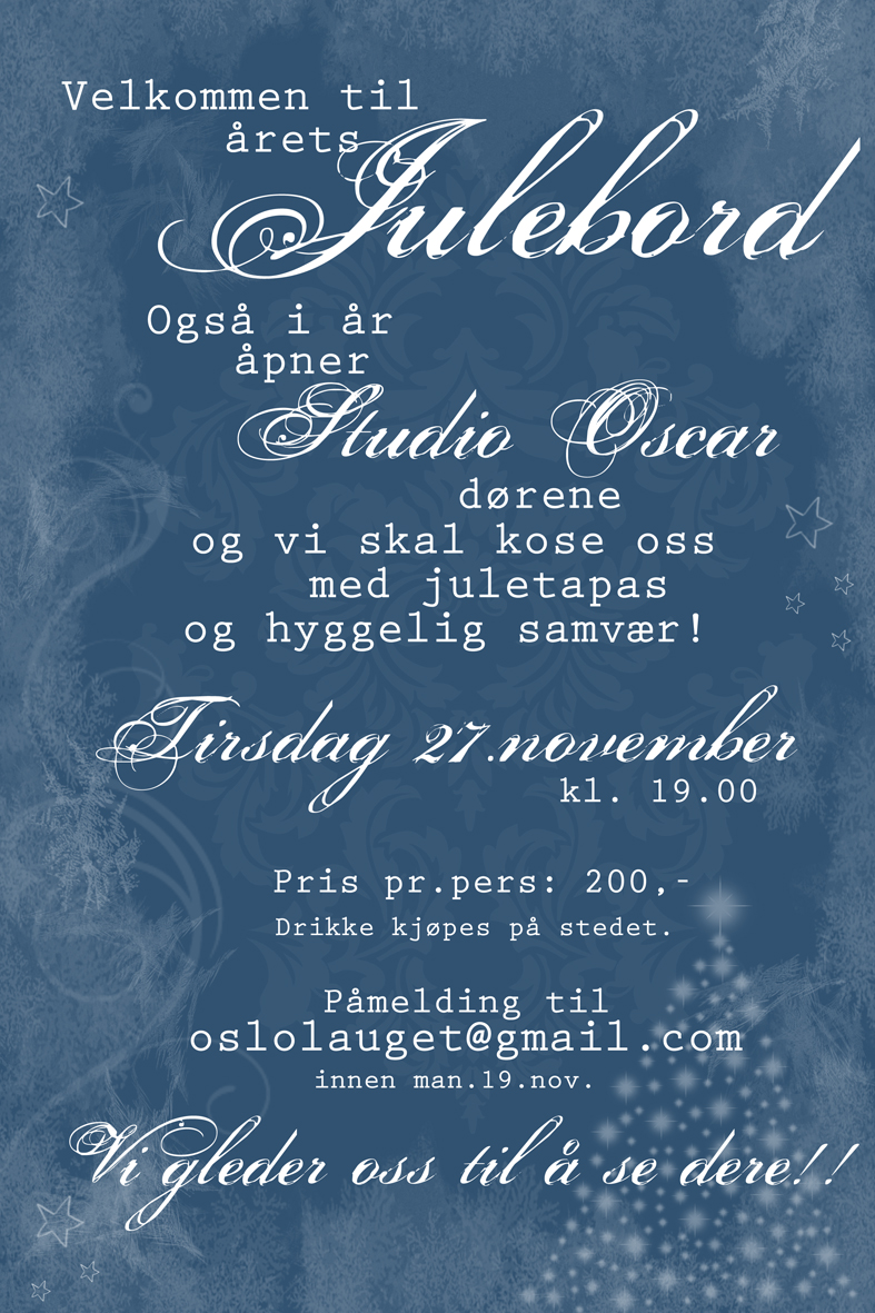 Invitasjon Julebord