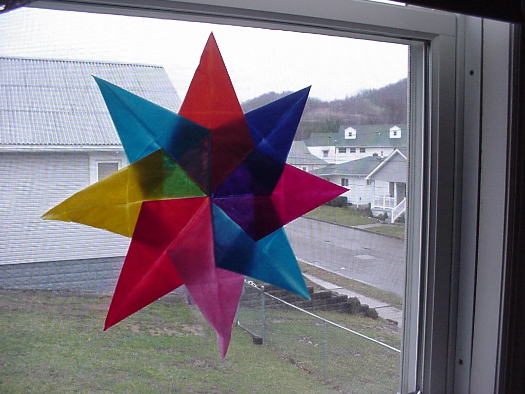 COUNTRY WHISPERS: Making Window Stars