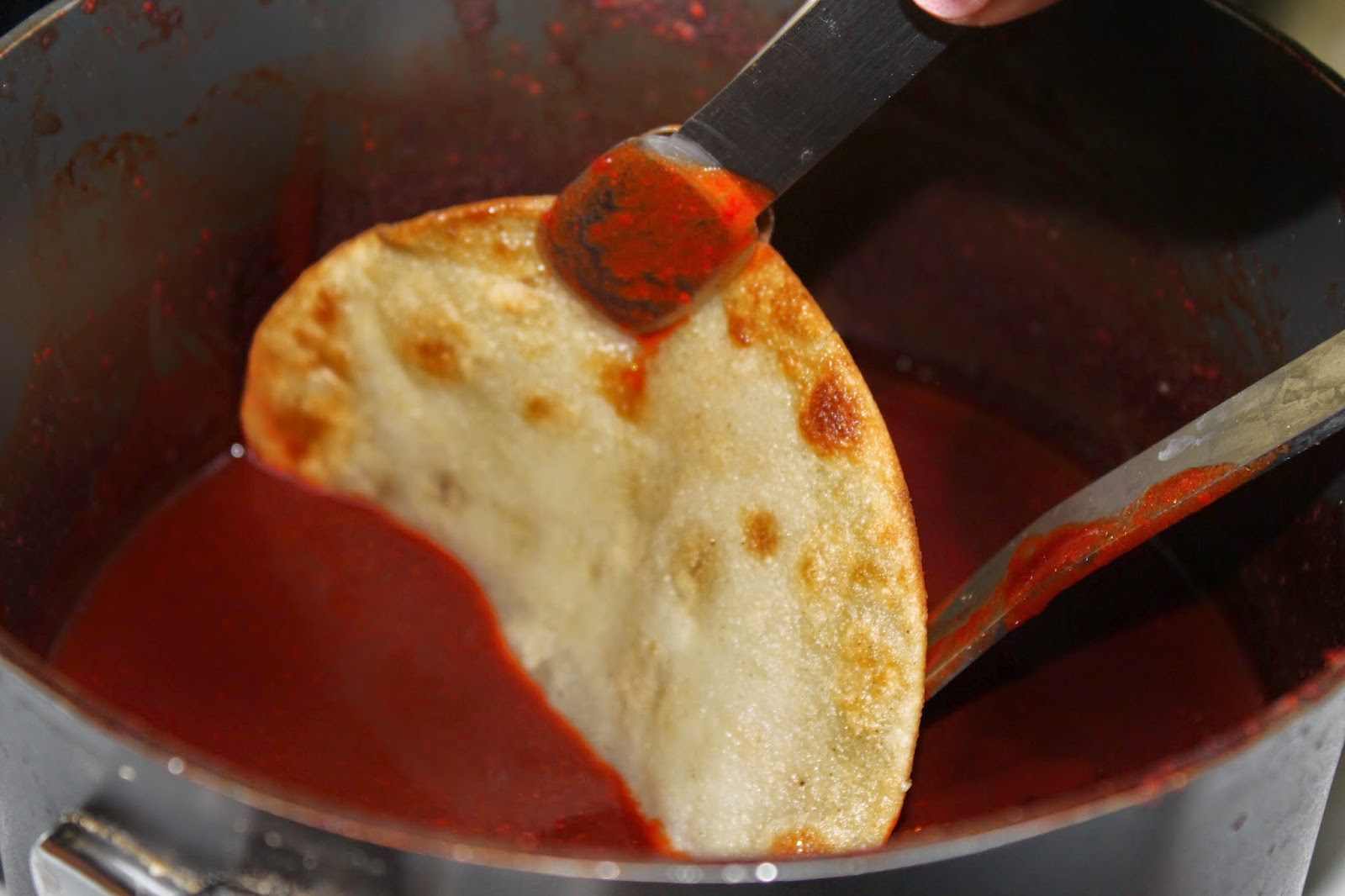 The Tasty Zone: Typical Enchiladas - Típicas Enchiladas