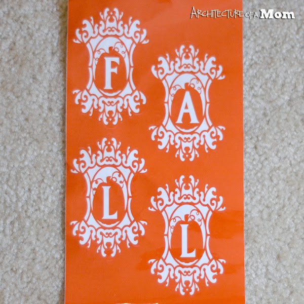 Architecture of a Mom: Fall Tile Sign