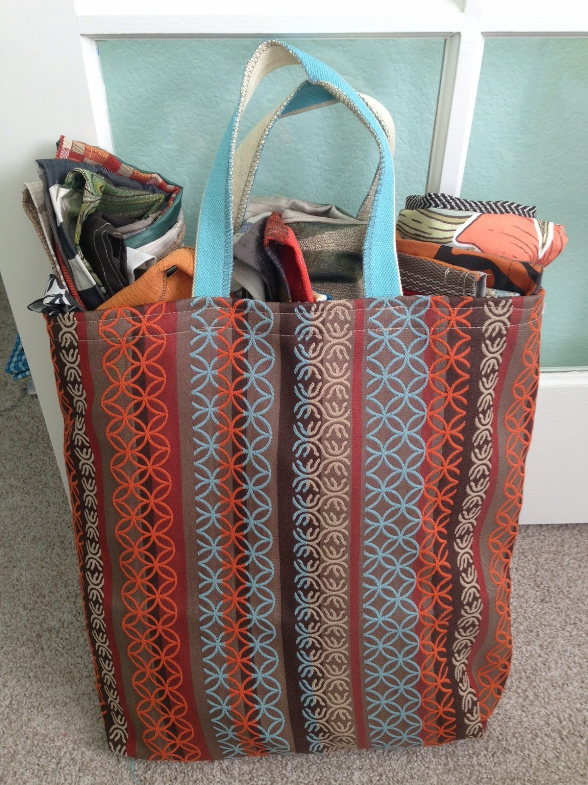 Green Bag Lady: Sewing with Fabric Samples