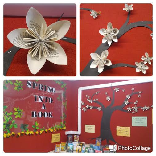 Library Displays: Spring into a Book