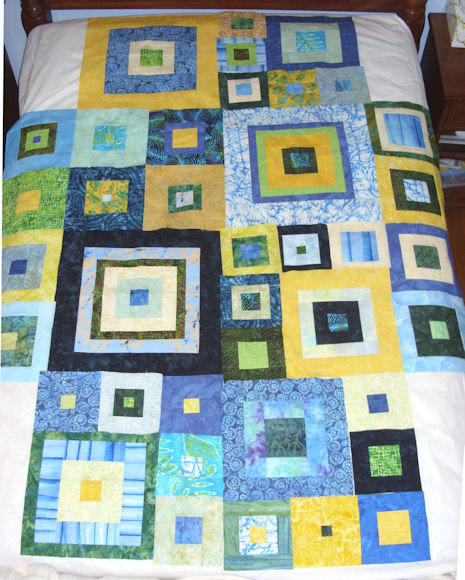 Elizabeth's Quilt Projects: More Framed Squares