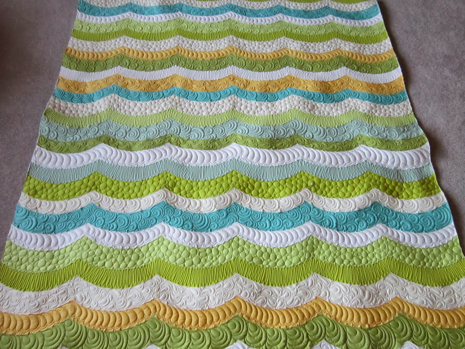 Quilting Is My Bliss: Metro Waves