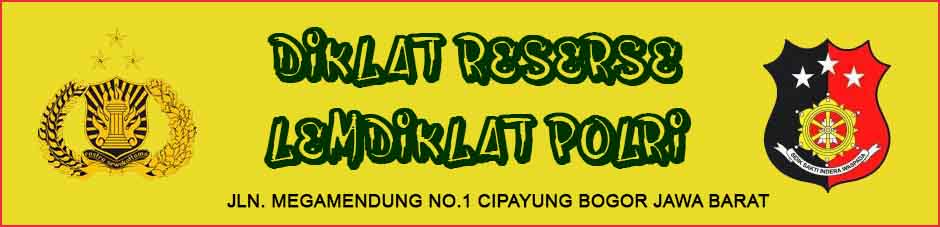 Diklat Reserse Lemdiklat Polri: GRATIFIKASI