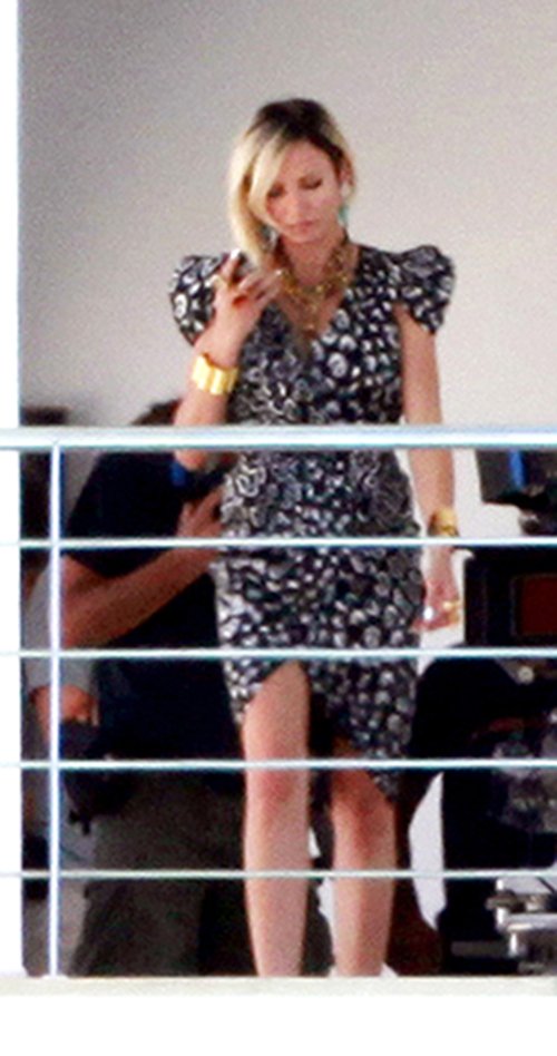 Gossip Journal Cameron Diaz On The “counselor” Set