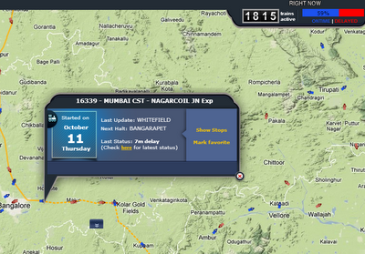 Rail Radar: How to Live Locate Indian Railway Trains in Google Map!!