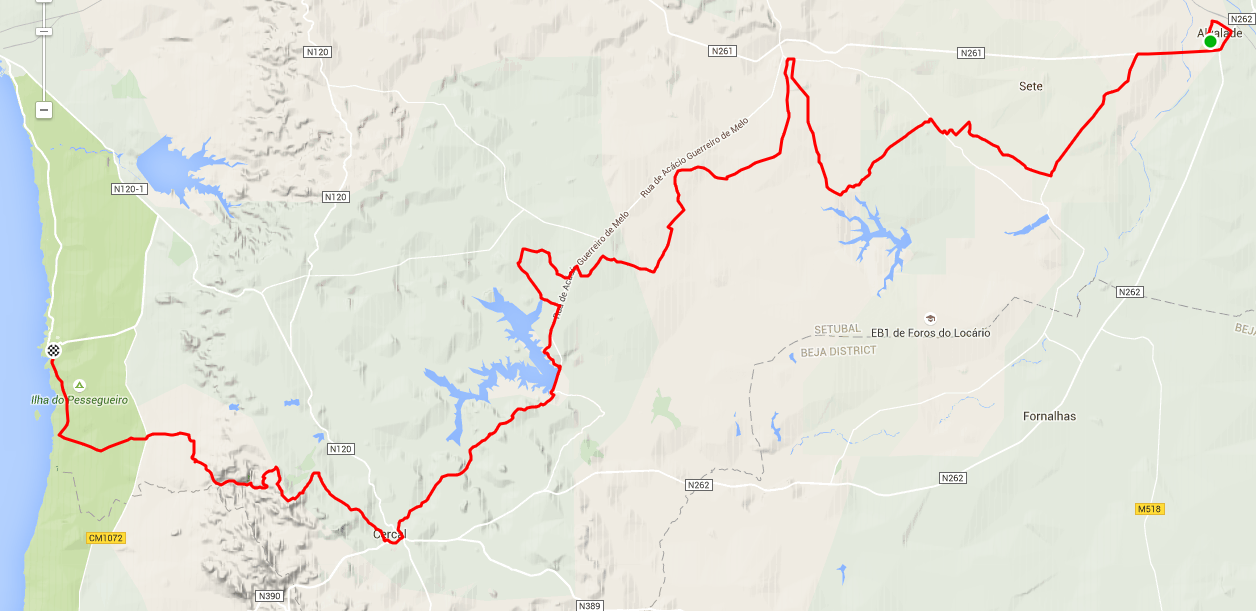 H-ZOYL Clube BTT: 17º Alvalade - Porto Covo 2015