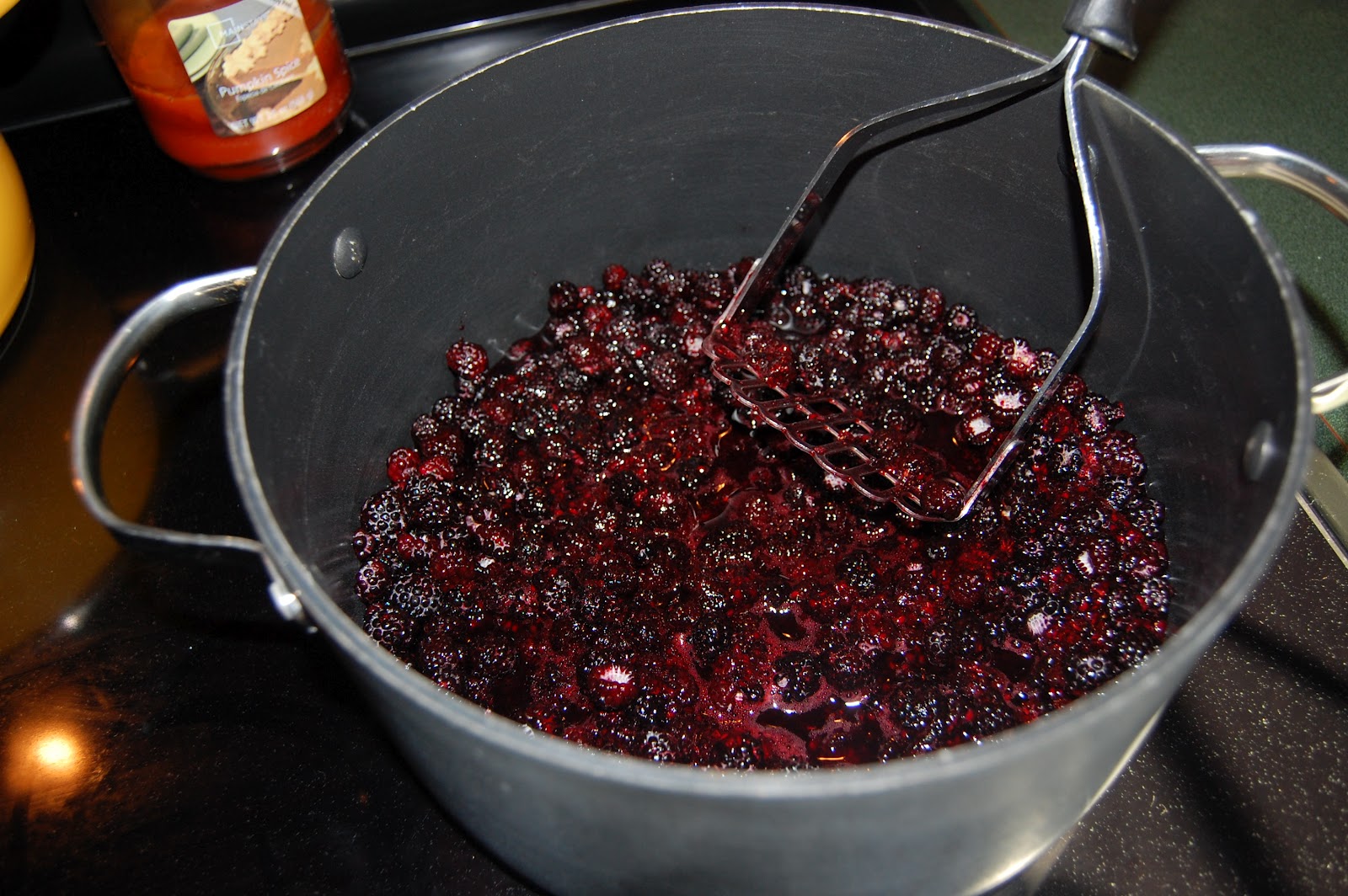 Ketchup with the Frys: black raspberry jelly