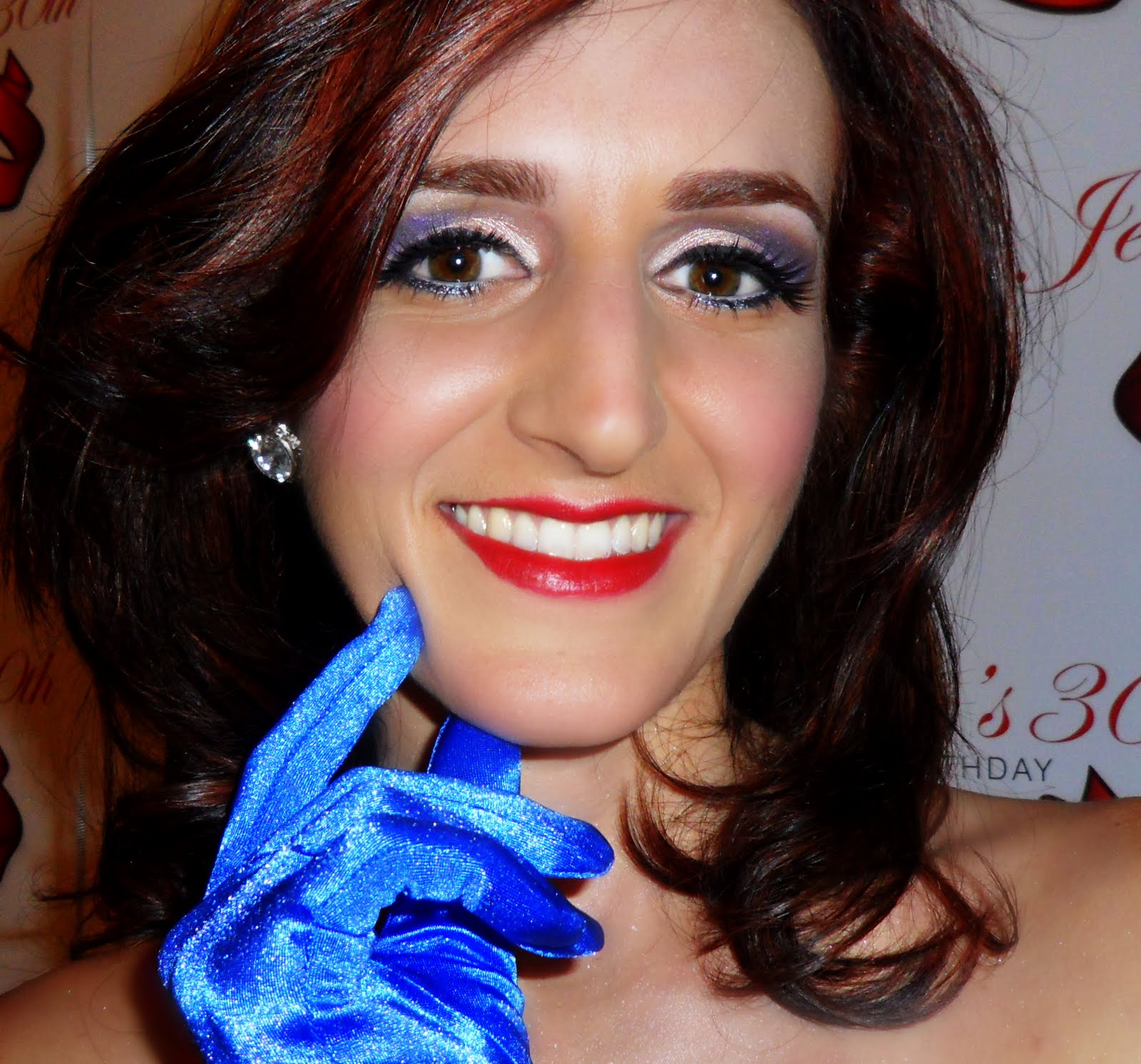 Adorned Faces Makeup: Jessica Rabbit Inspired