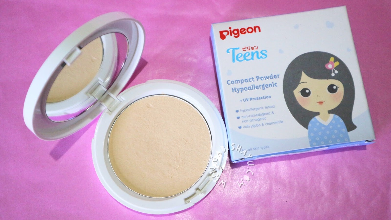 PIGEON TEENS REBORN (Compact Powder Hypoallergenic + UV Protection ...