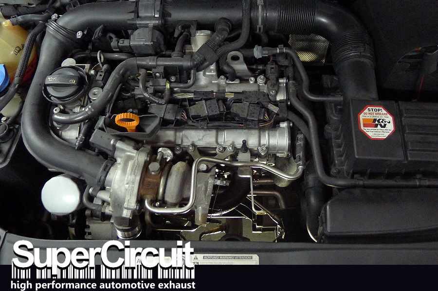 SUPERCIRCUIT Exhaust Pro Shop: VW Golk Mk6 1.4TSI Downpipe