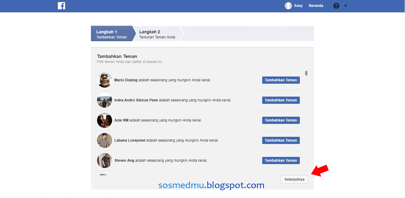 Cara Membuat dan Mendaftar Akun Facebook - boldpedia.blogspot.com