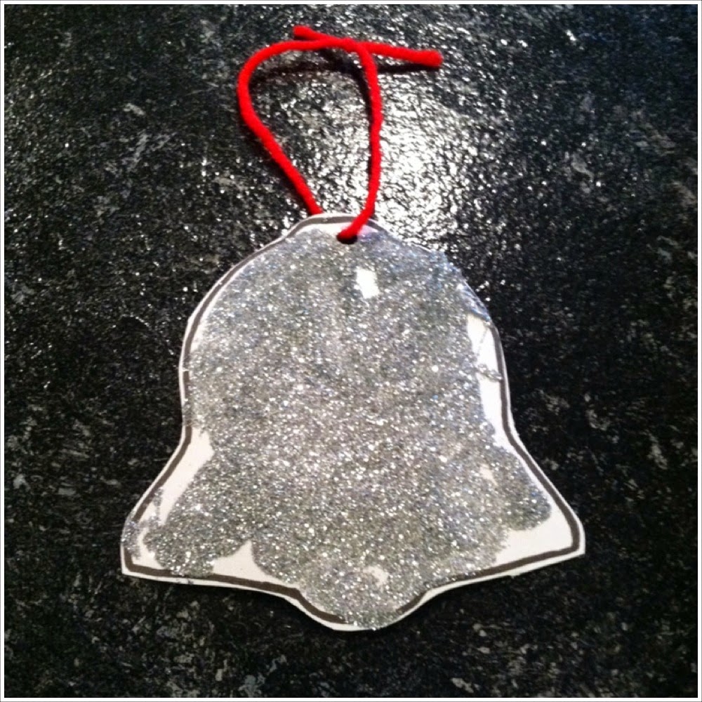 Crafts for Kids' Minds: Siver Bells Craft--Printable Bell Template
