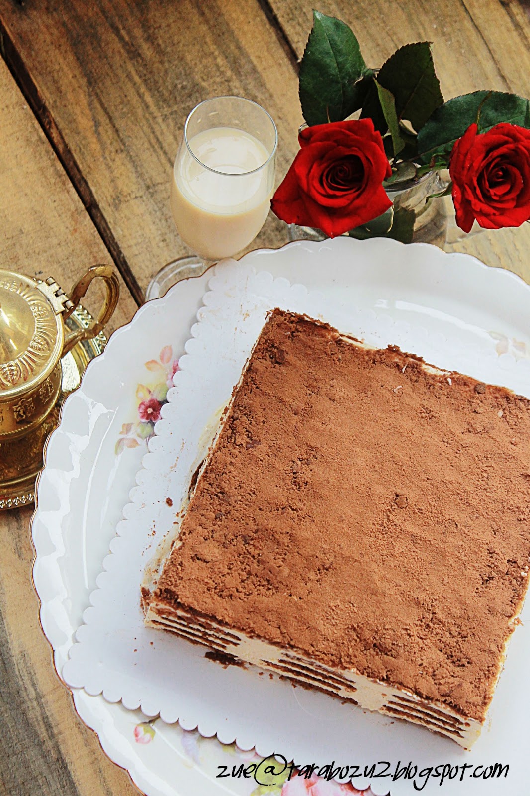 KEK LAPIS CHEESE PESONA | AIR TANGAN ZUHAIDA