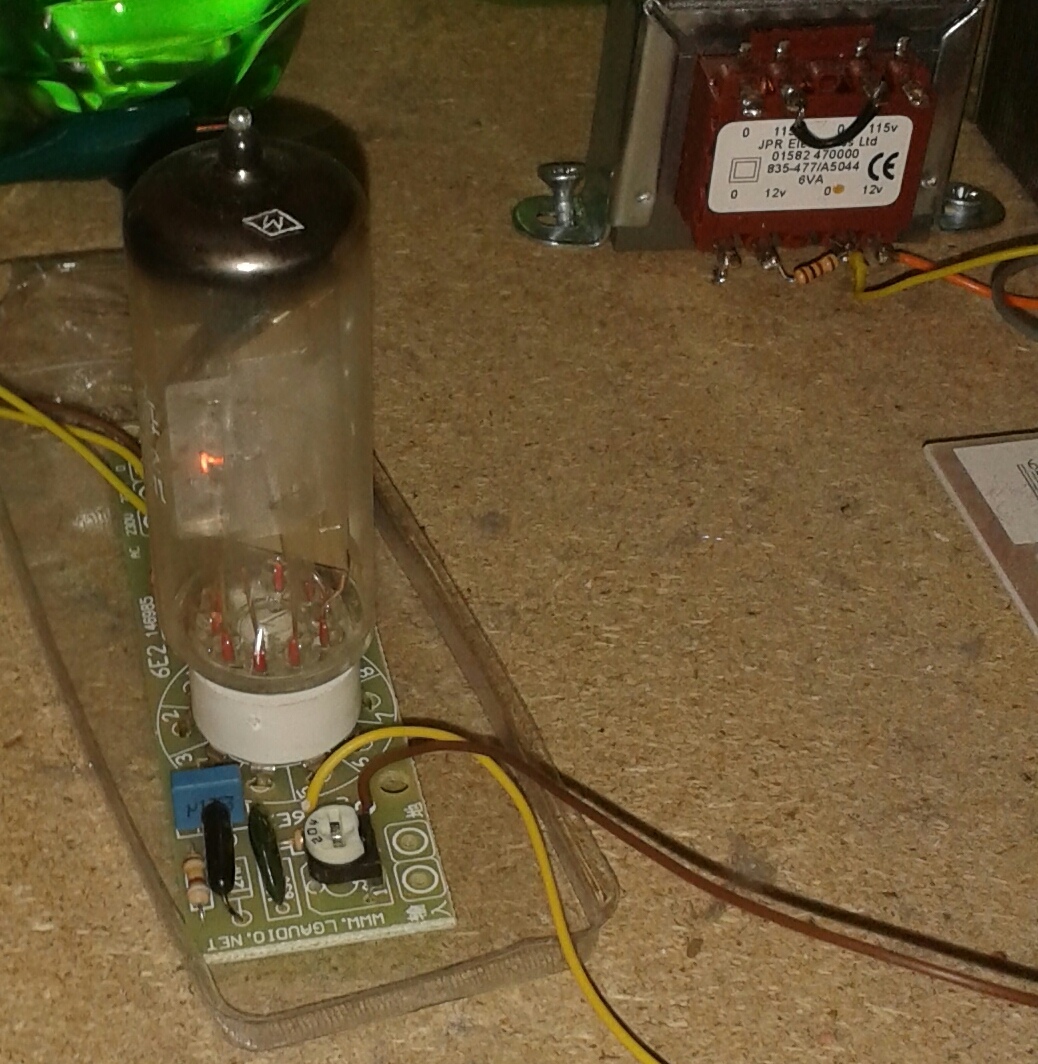 The "Speaky" HF SSB transceiver and other homebrew projects: Magic eye ...