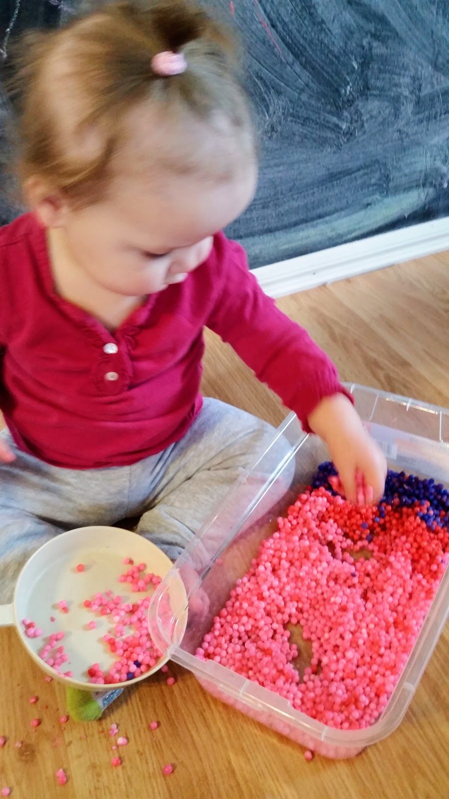Sweetest Days of Childhood: Tapioca Pearl Sensory Play!