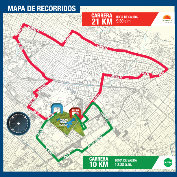 Eventos recreo-deportivos 2015: Media Maratón de Bogota