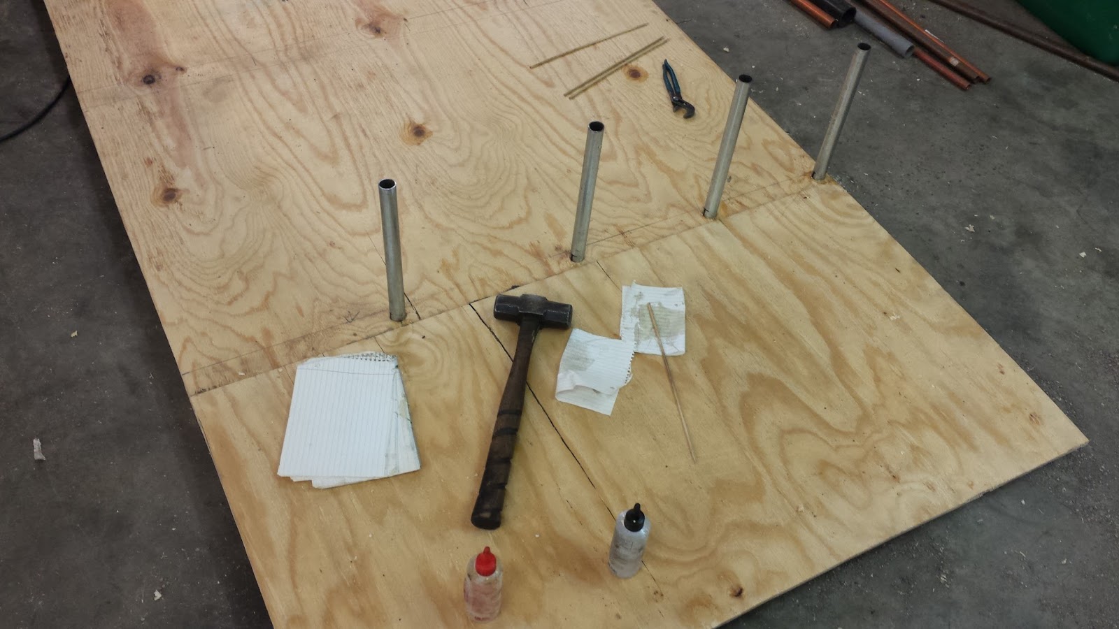 MRX Designs: Vertical Pipe Storage Rack