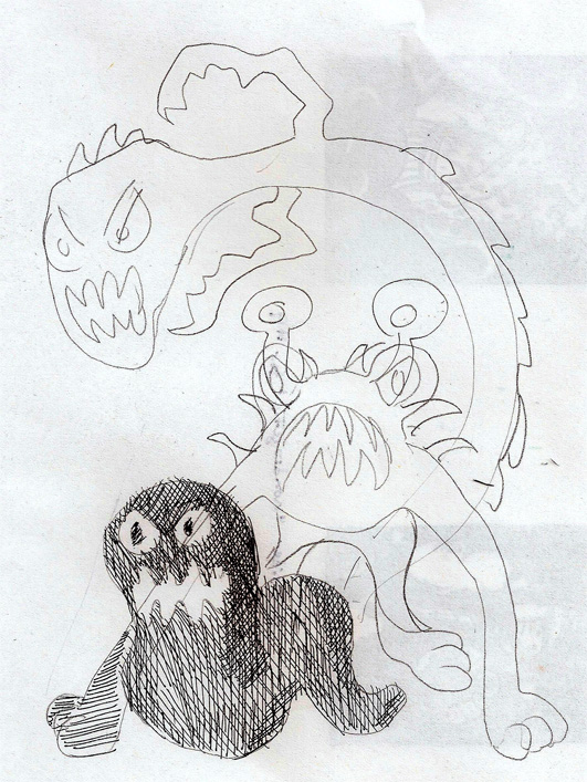 Satisfactory Comics: Alphabeasts: V is for Vermicious Knids