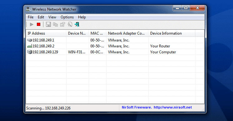 Blog de palma2mex : Wireless Network Watcher