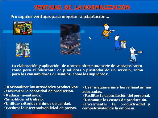 Irumbe José organización y métodos : Normalización.