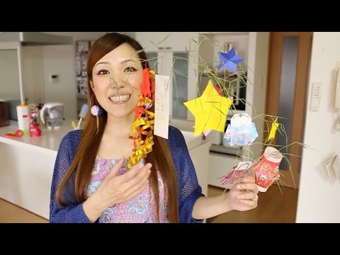 Tanabata Origami How to Make Vega (Orihime 織姫) and Altair (Kengyuu 牽牛 ...