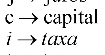 FÓRMULA JUROS SIMPLES ~ TUDO É MATEMÁTICA