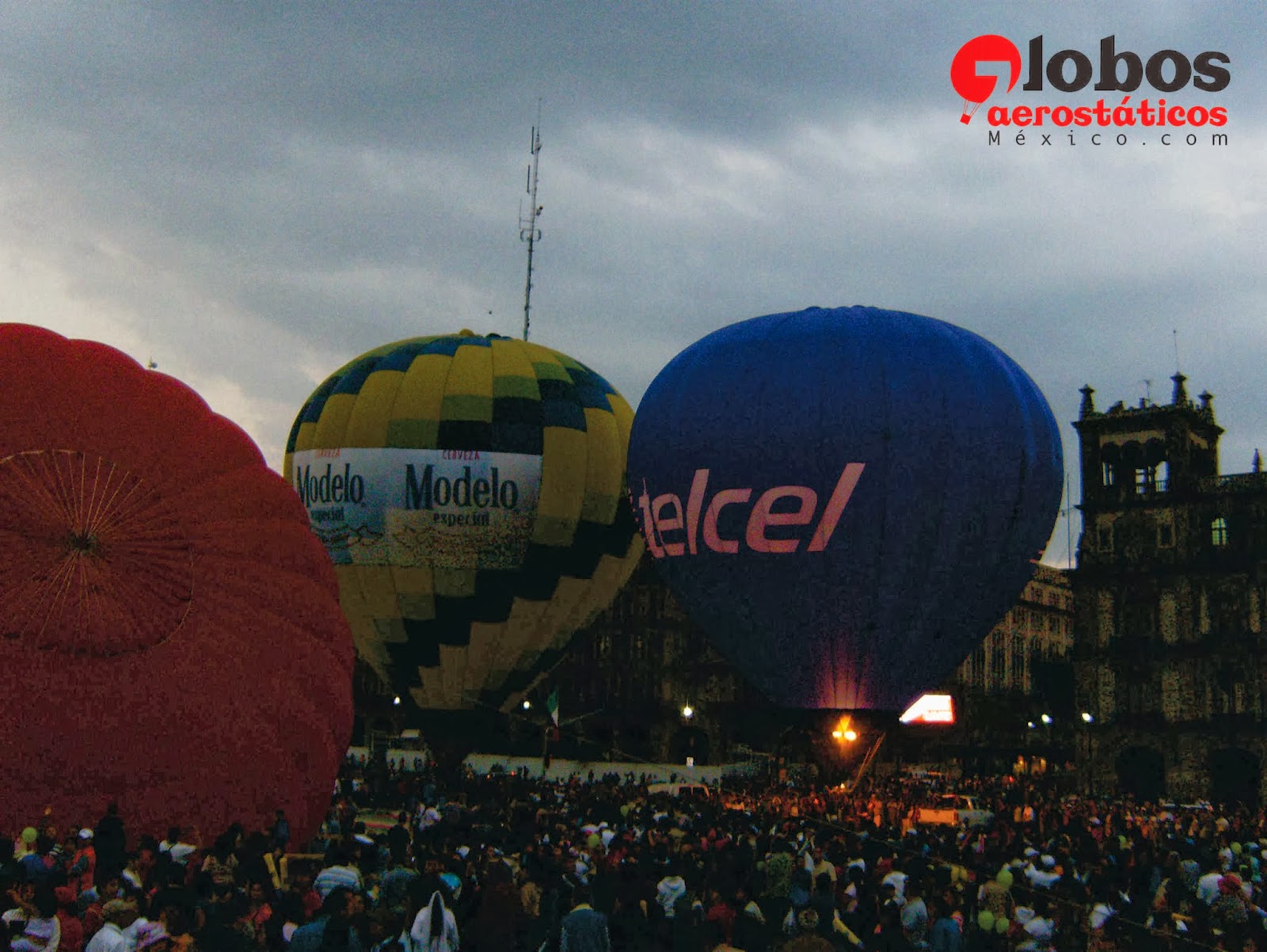 Eventos con globos aerostáticos