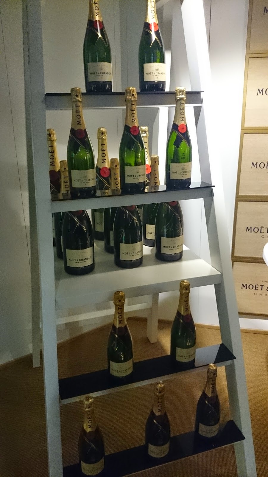 My sweet valentine: A day at the Swiss Indoors with Moët & Chandon