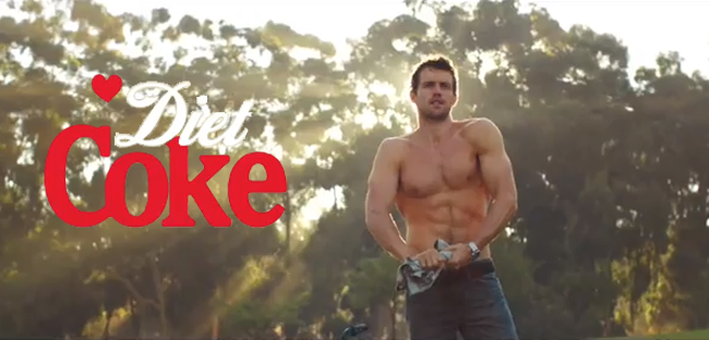 Andrew Cooper As New Diet Coke Man Promod News Blog