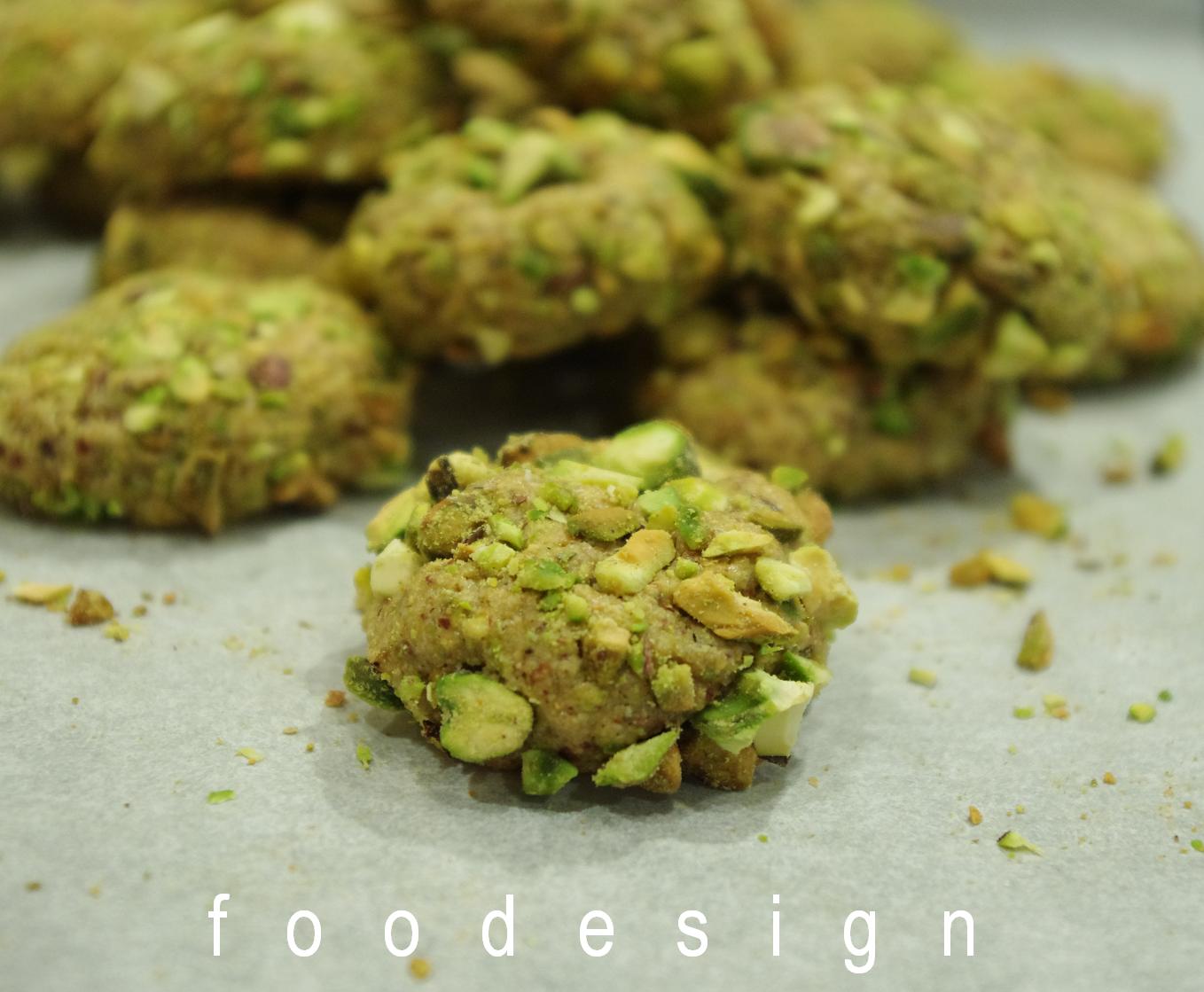 foodesign: pistachio cookies